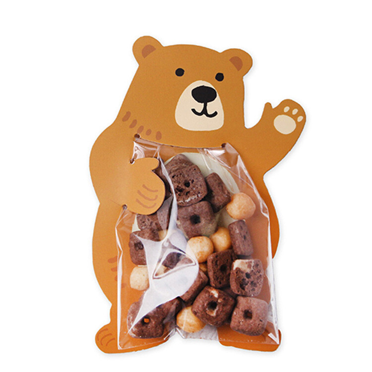 10-50X Cute Animal Cello Cellophane Birthday Party Favour Candy Gift ...
