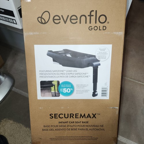 Evenflo Gold SecureMax Infant Car Seat Base with SafeZone Load Leg New ...