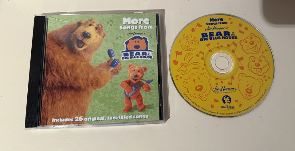 Songs from Bear in the Big Blue House & More Songs Bear Big Blue House ...