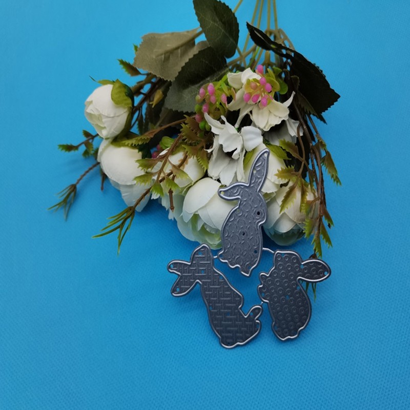 Easter Bunny Metal Cutting Dies Stencil DIY Scrapbook Album Paper Card ...