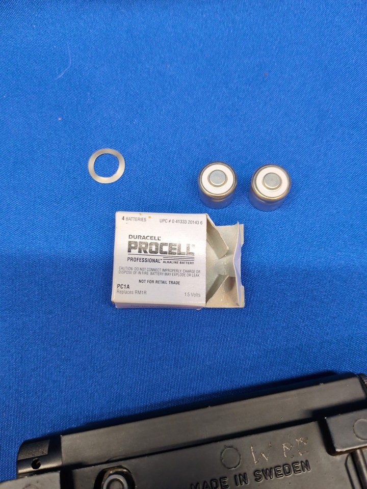 Vintage Swedish Aimpoint Electronic G2 Red dot reflex rifle sight WORKS ...