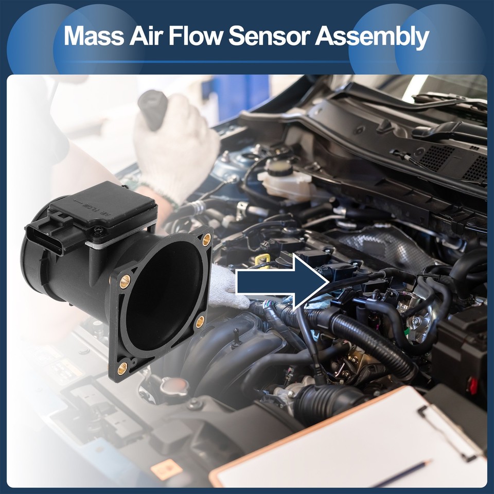 Mass Air Flow Sensor Assembly No.F72F12B579AA for Ford Windstar ‌1998 ...