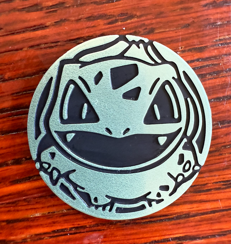 Bulbasaur Leaf Green Theme Deck Set Pokemon Game Coin | eBay