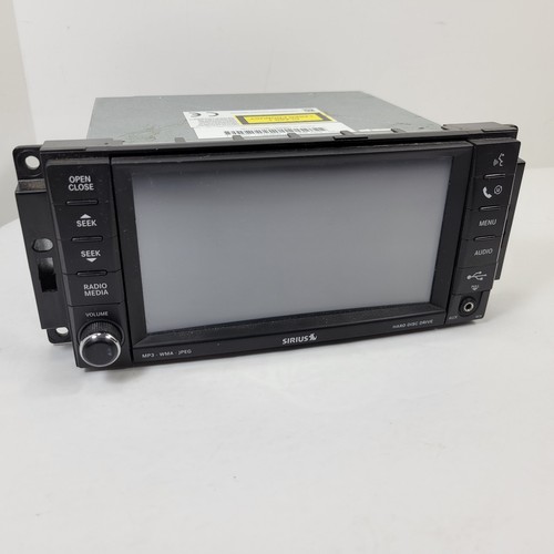 07-13 Jeep Dodge Chrysler SIRIUS Display Screen DVD Audio Unit Radio ...