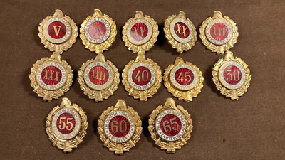 Lot Vintage Poland Fire Fighter Enamel Service Pin Badge Strazak Fire ...