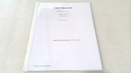 FIRST RELEASE INSTRUCTION MANUAL GENOS L200/250 OSP-P200LA-R BARFEEDER ...