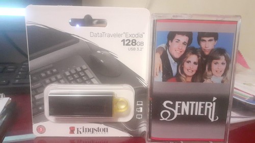 PENDRIVE 128 GB SOAP SENTIERI 1987 - 2002 LE PIU' BELLE PUNTATE CON ...