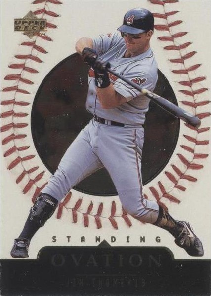 1999 Upper Deck Ovation - Standing Ovation #25 Jim Thome /500 for sale ...
