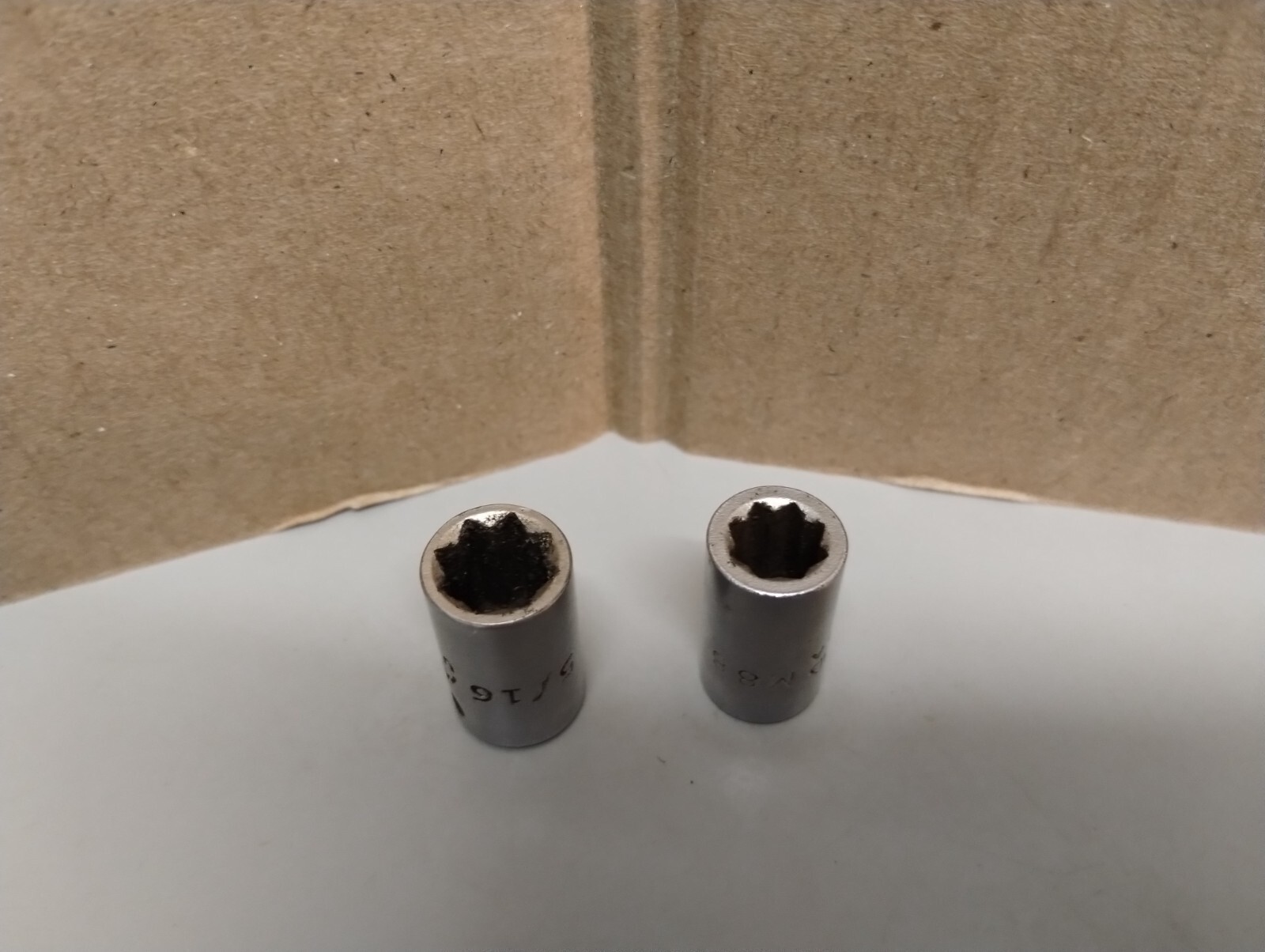 LOT OF 2 MAC TOOLS 8 POINT SOCKETS 1/4" DRIVE M108 5/16" & M88 1/4" | eBay