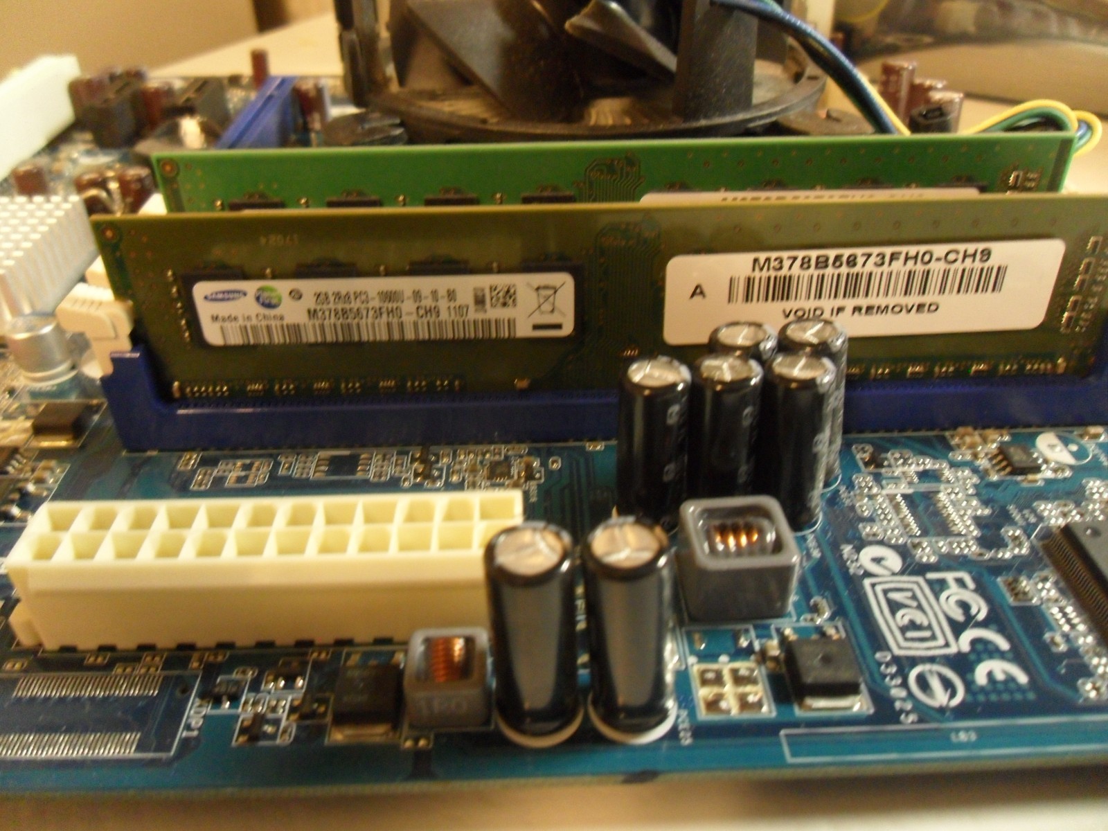 Intel DH55TC Motherboard with I5-660 3.3Ghz CPU & Samsung 4GB DDR3 & I ...