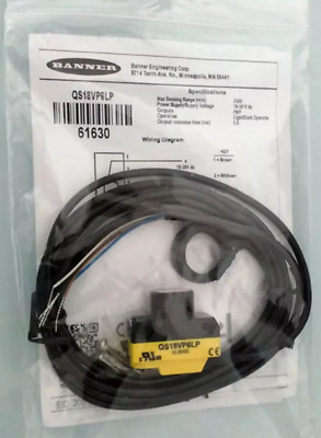 One Brand New BANNER QS18VP6LP Photoelectric Sensor Switch - US Stock ...