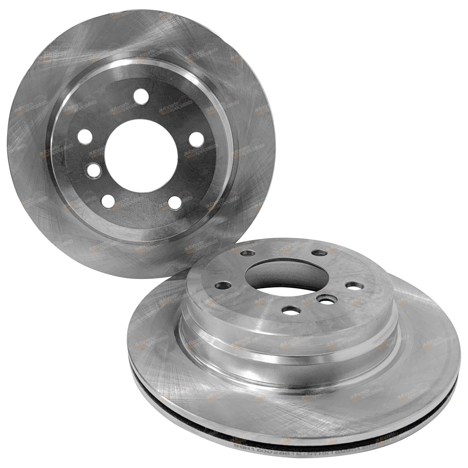 Rear Disc Brake Rotors for BMW 318i E30 4cyl 1.8L 83~87 300mm OD ...