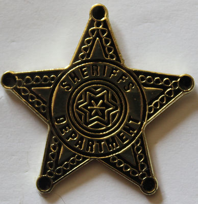 Sheriff Police Pin Department Star Harley Cop Lapel tack hat tac Deputy ...