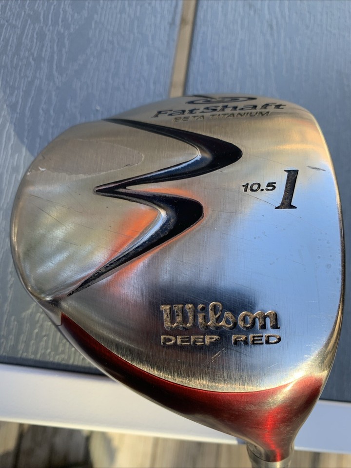 Wilson Deep Red Fat Shaft Driver Grafalloy ProLite Regular Flex | eBay