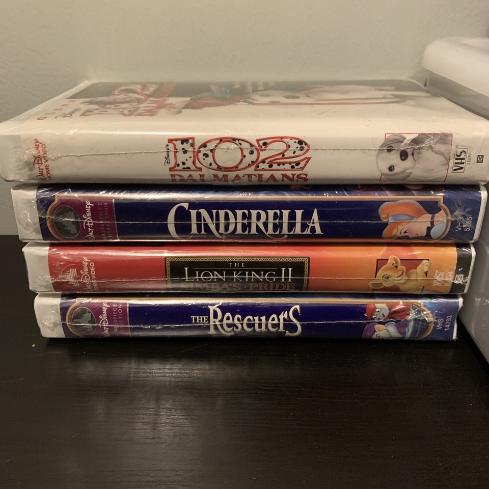 NEW 102 Dalmatians Walt Disney VHS Tape Clam Shell Factory Sealed Mint ...