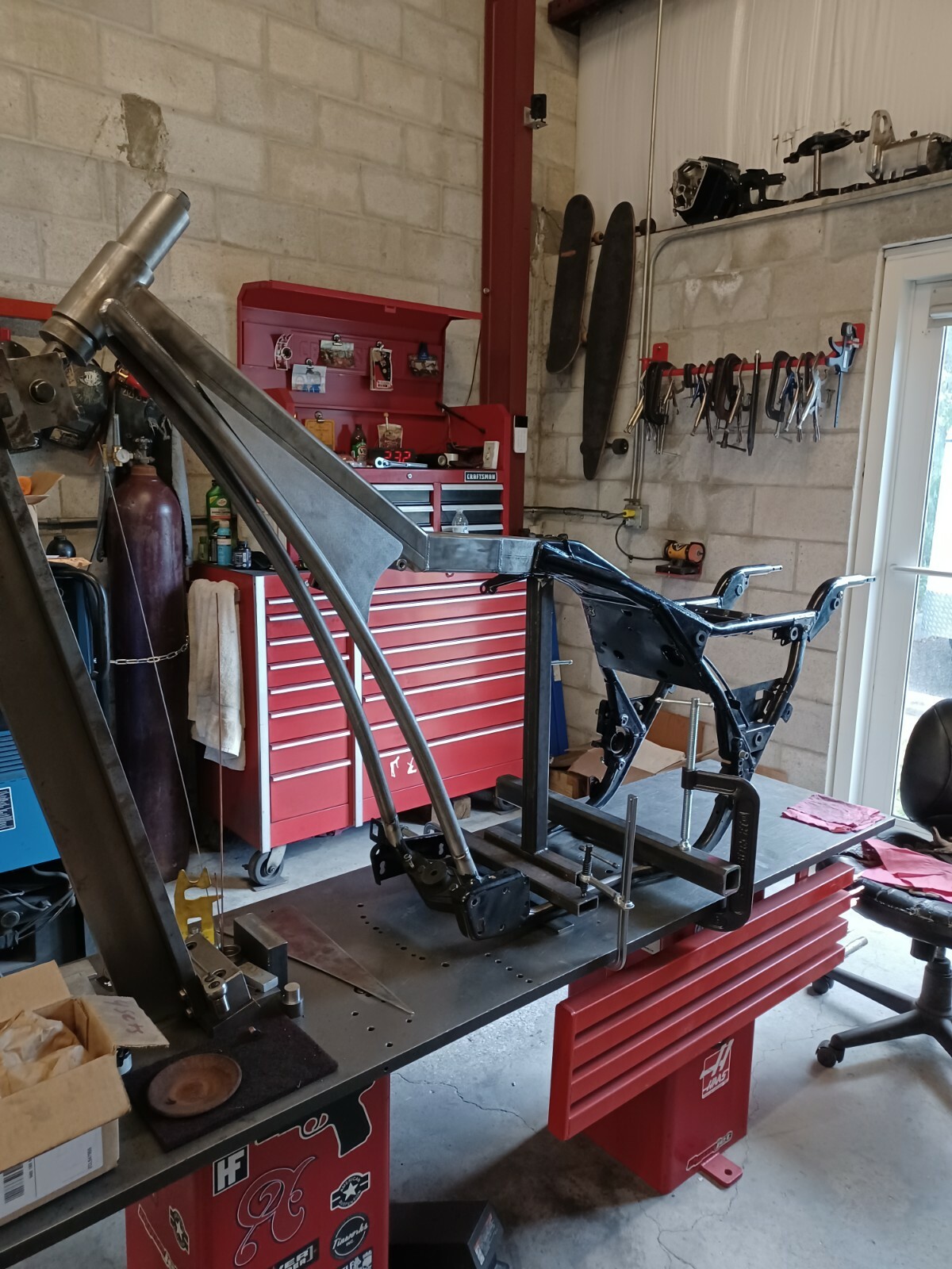 Harley Davidson Touring Bagger 32"or 34" Wheel Short Lay Frame 2002 to ...