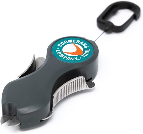 SNIP Fishing Line Cutters with Retractable Tether, Cuts Braid/Mono ...