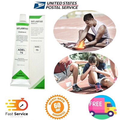 ADEL 75 Homoeopathic Inflamyar Ointment For Sports Injuries Sprains ...