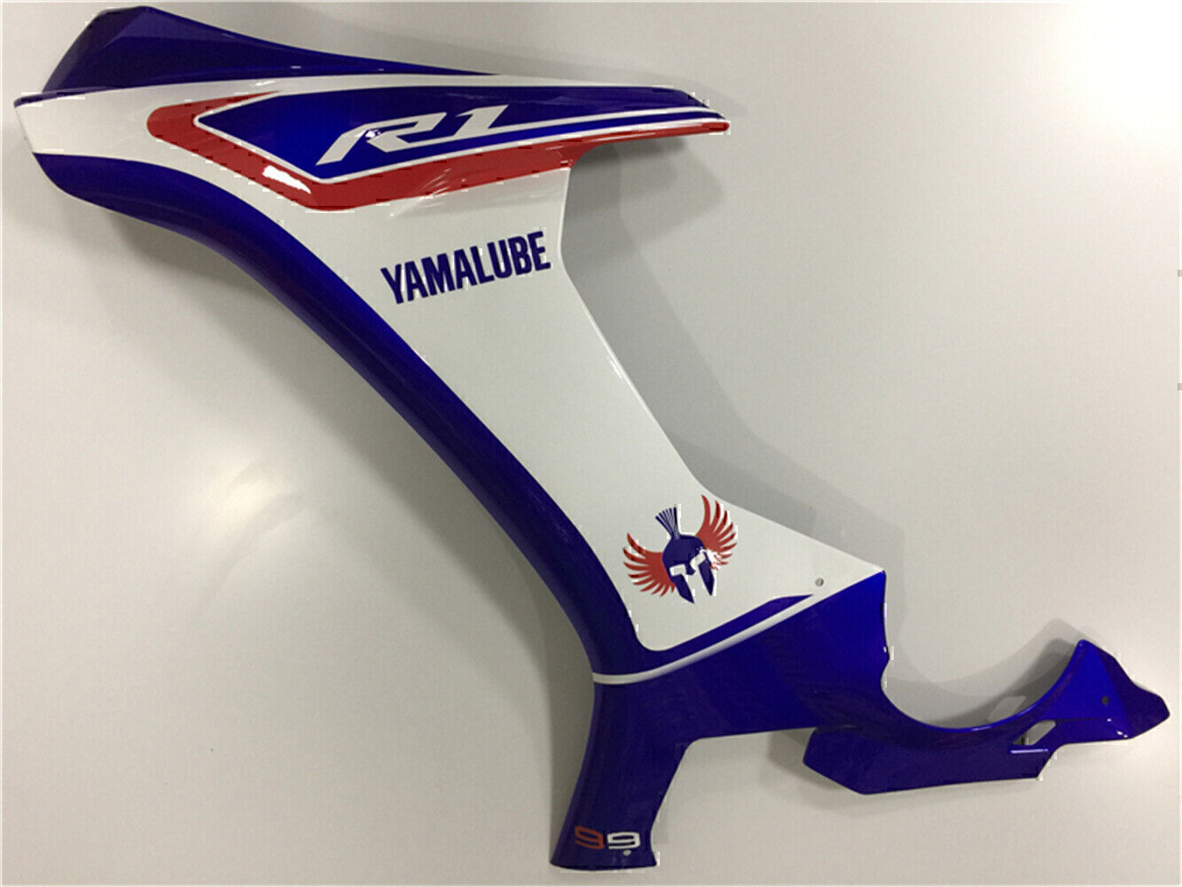 MS Injection Blue White Fairing Plastic Fit for 2015-2019 Yamaha YZF R1 Kit q004 | eBay