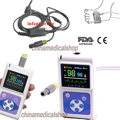 Baby Neonatal Infant Pediatric use Pulse Oximeter SPO2 Monitor oxygen ...