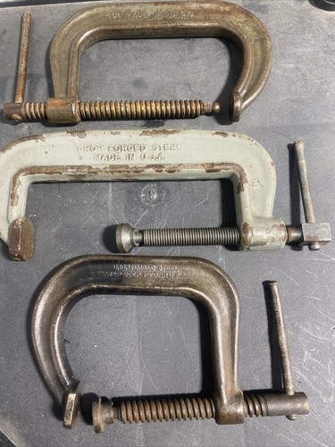 WILTON USA C-CLAMPS 406. 108. 4404 LOT 0F 3 | eBay
