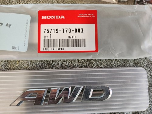 Honda OEM 16-18 HR-V AWD Emblem 75719-T7D-003 used | eBay