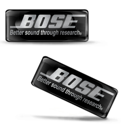 Sticker Bose Logo Headphones Speakers 3D Gel Emblem Lapel Pin Badge | eBay