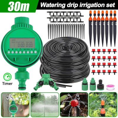 Automatic Holiday Plant Watering System Gravity Fed Irrigation Water ...