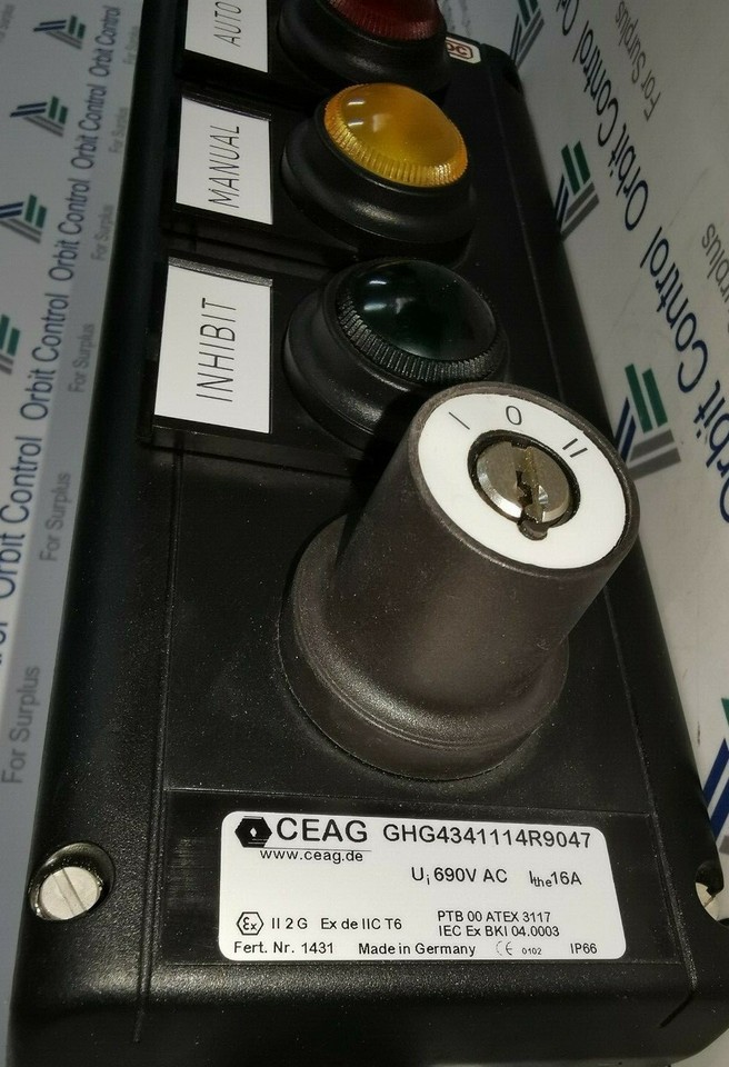 CEAG GHG4341114R9047 690V AC 16A PTB 00 ATEX 3117 W/O ACCS. | eBay