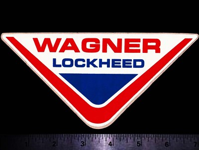WAGNER Lockheed Brake Fluid - Original Vintage 1960's 70's Racing Decal ...