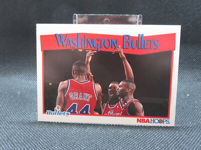 1991-92 Hoops Washington Bullets Washington Bullets #300 | eBay
