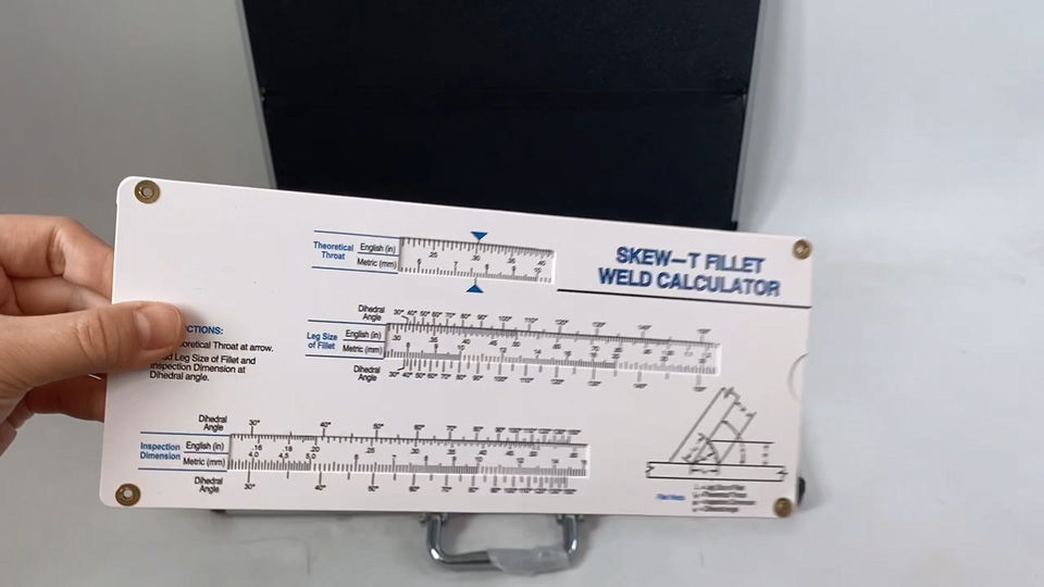 Welding Gauge Tool Kit Welding Inspection Gage Inspection Ruler Case ...