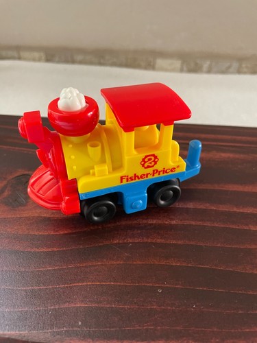 Vintage 1992 Fisher Price Geo Trax Flip Track Train Engine #2 Plastic ...