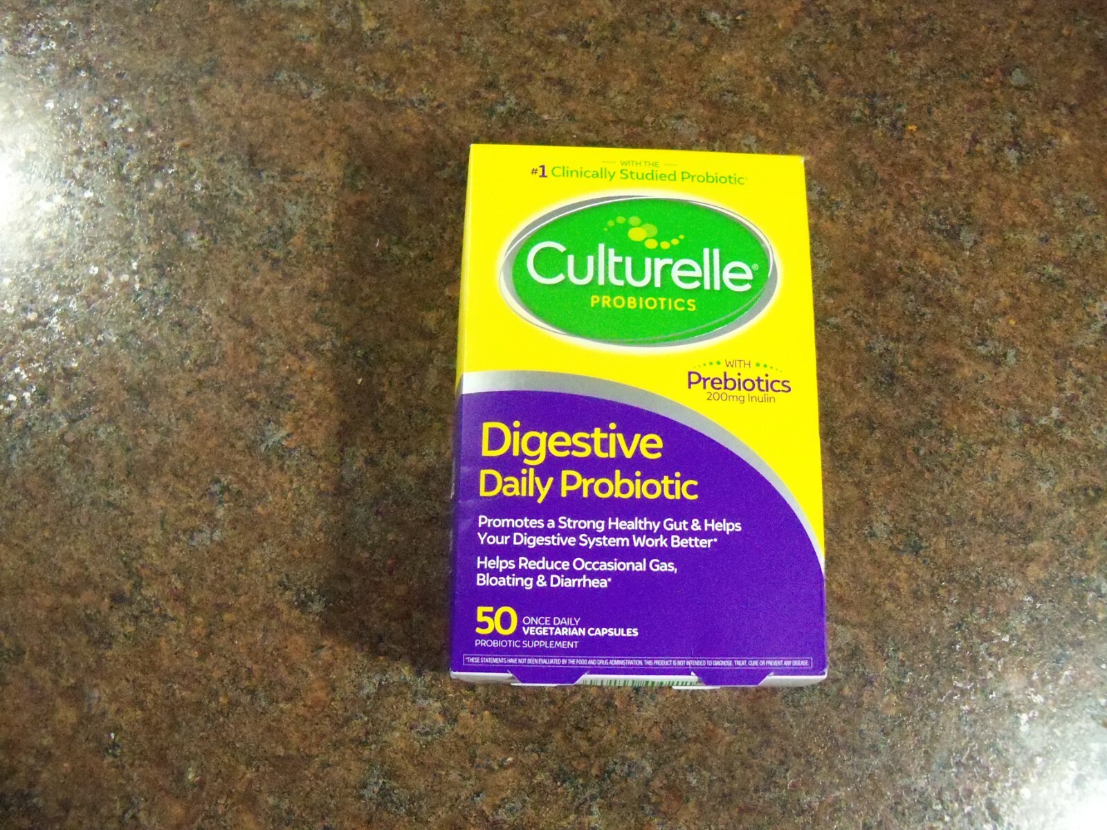 Culturelle Digestive Daily Probiotic, 50 Vegetarian Capsules exp 4/26 ...