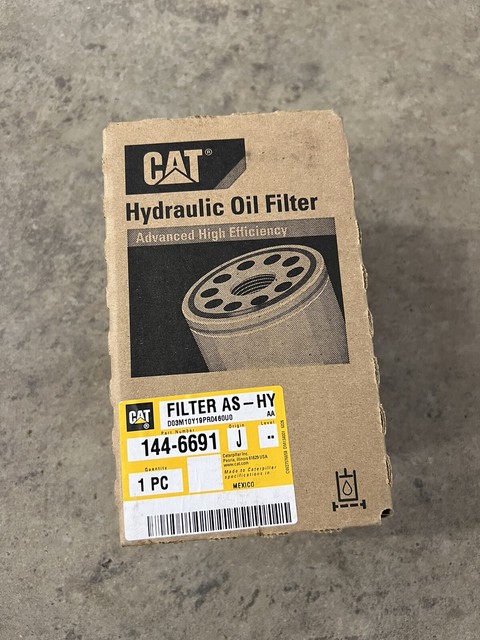 CAT Caterpillar Hydraulic Oil Filter 144-6691 With O-ring 1446691 for ...