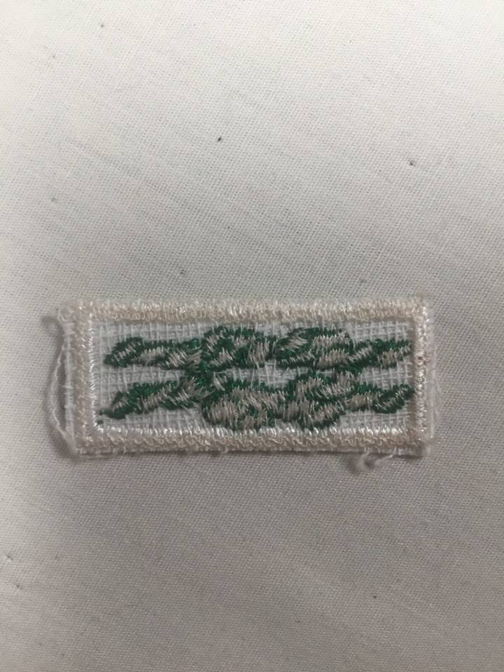 Scouter's Training Award Sea Scout White gauze back BSA Knot Patch | eBay