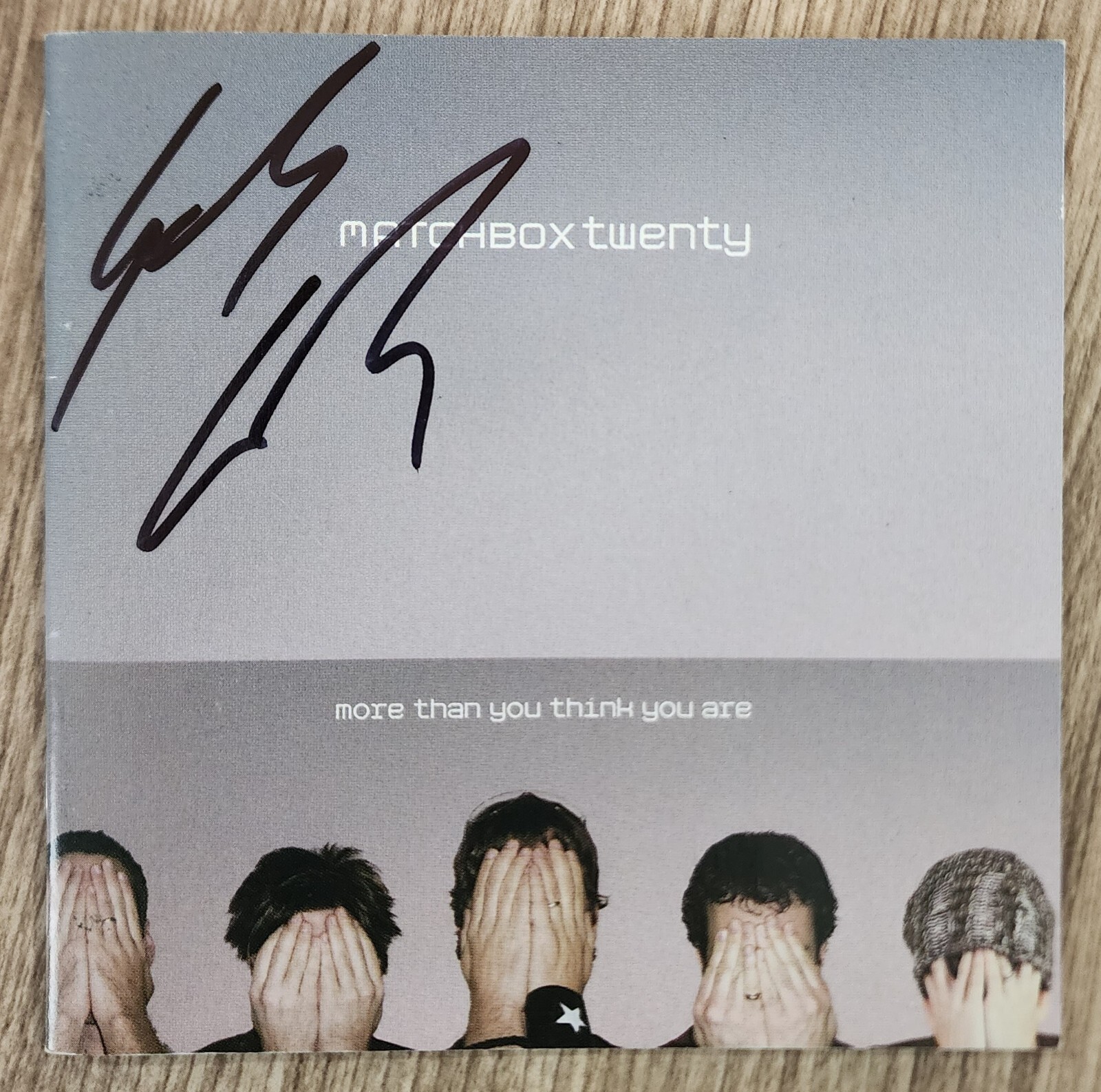 Kyle Cook Signed Matchbox Twenty - More Than You Think You Are CD ...