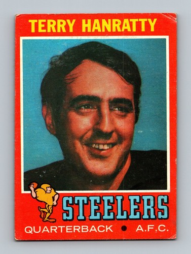 1971 Topps #30 Terry Hanratty LOW GRADE Football Card | eBay
