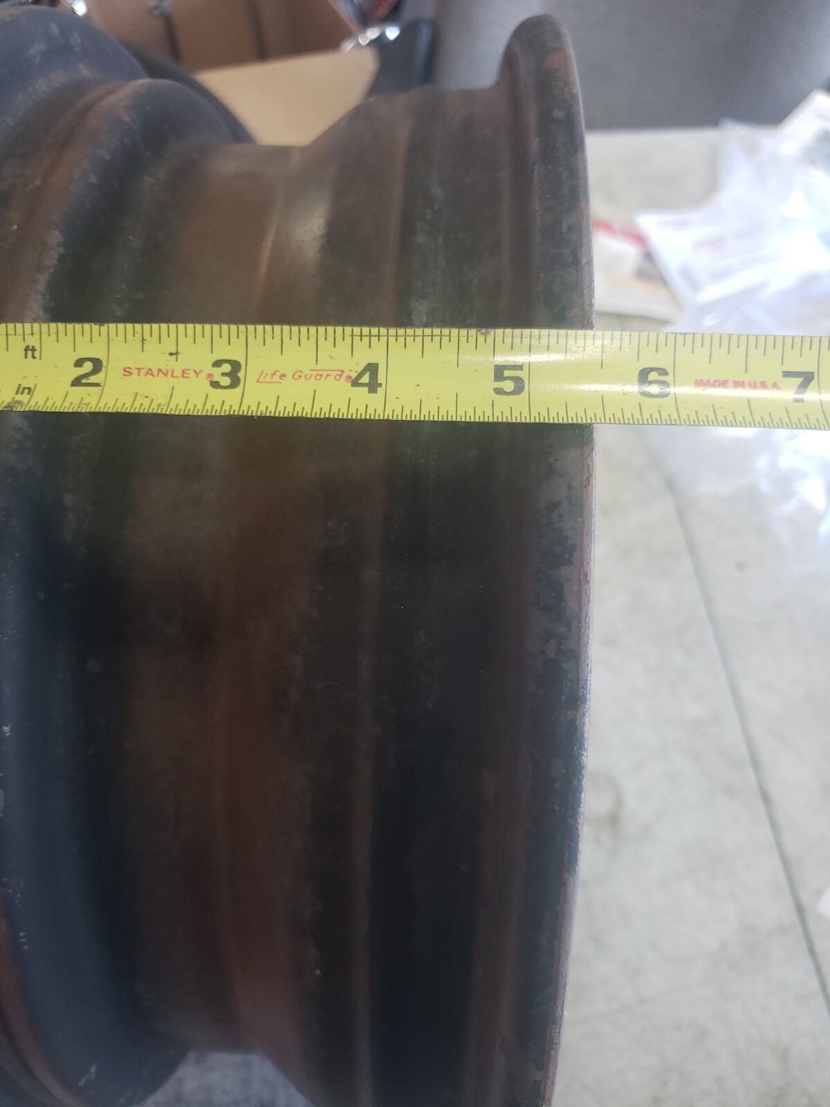 CHEVY RALLY WHEEL RIM 14x6 DD CODE DISC BRAKE CHEVELLE CAMARO SS RARE ...