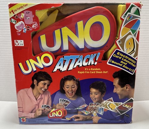 Mattel Uno Attack Strategy Card Game - Verified Working & Complete ...