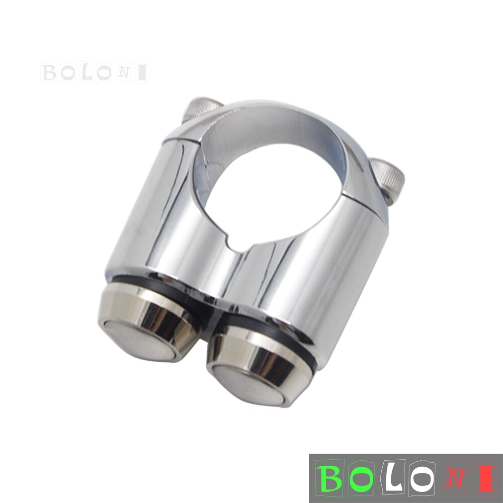 Motorcycle 7/8" Handlebar Momentary Switch For Harley Bobber Chopper ...