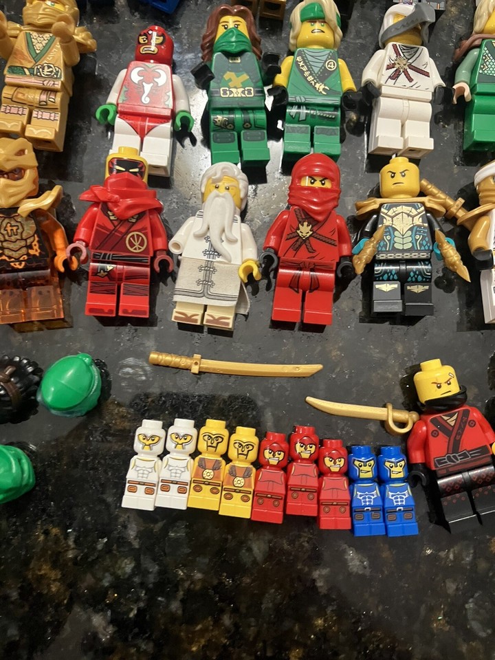 Lego Ninjago Minifigures Mixed Lot (Incomplete/Mismatched) 99% LEGO | eBay