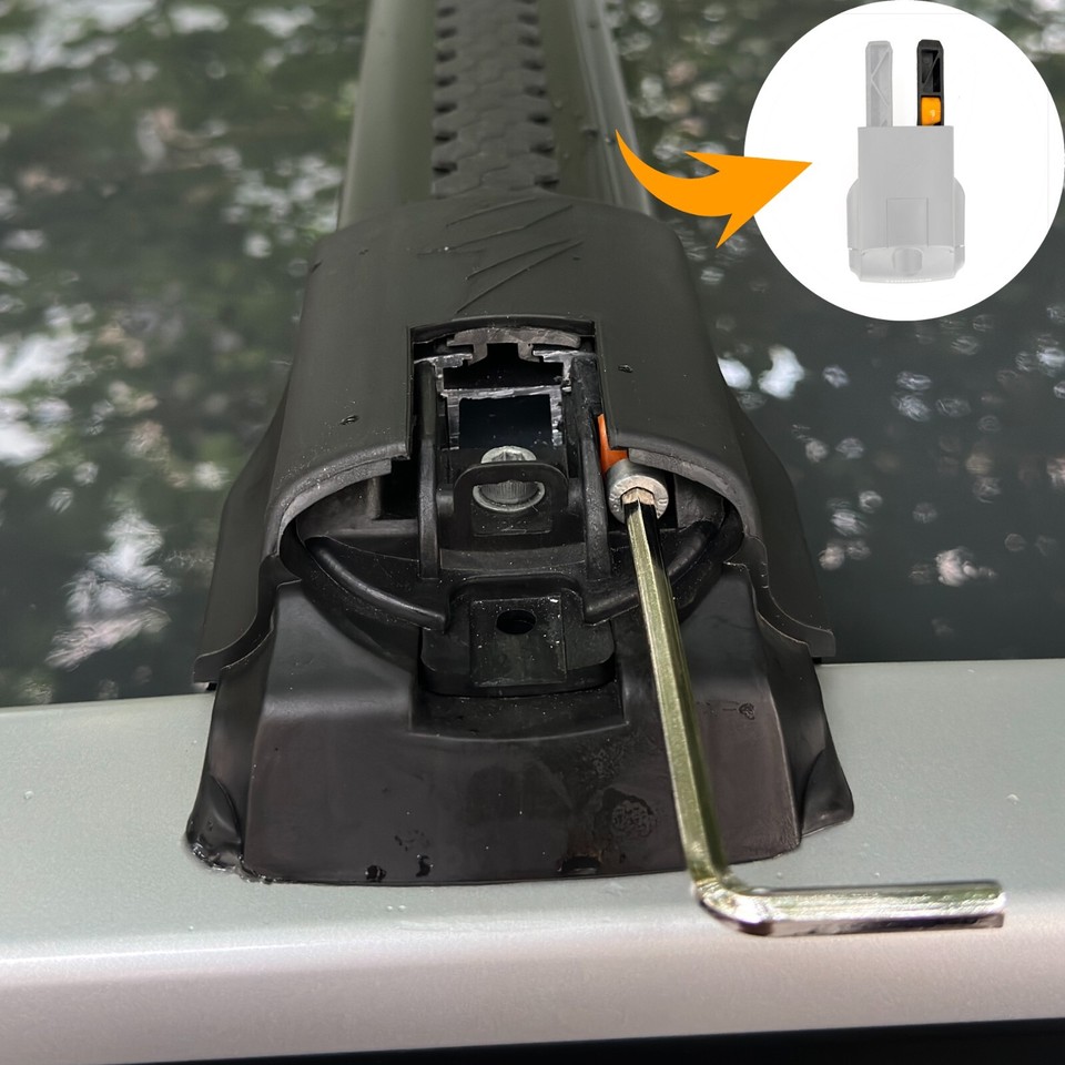 Roof Racks Aluminum Cross Bars Black anti-theft systm For Honda Pilot ...