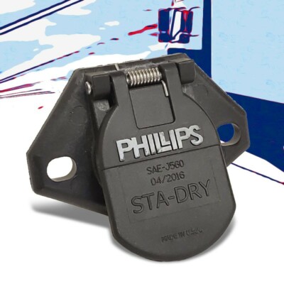 Phillips 16-722 7-Way HeavyDuty STA-DRY 2-Hole Ring Termination Split ...