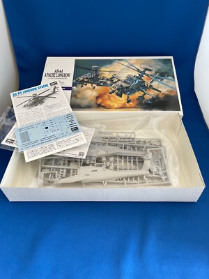 Hasegawa 1:72 US Army AH-64 Longbow Apache Plastic Model E6 | eBay