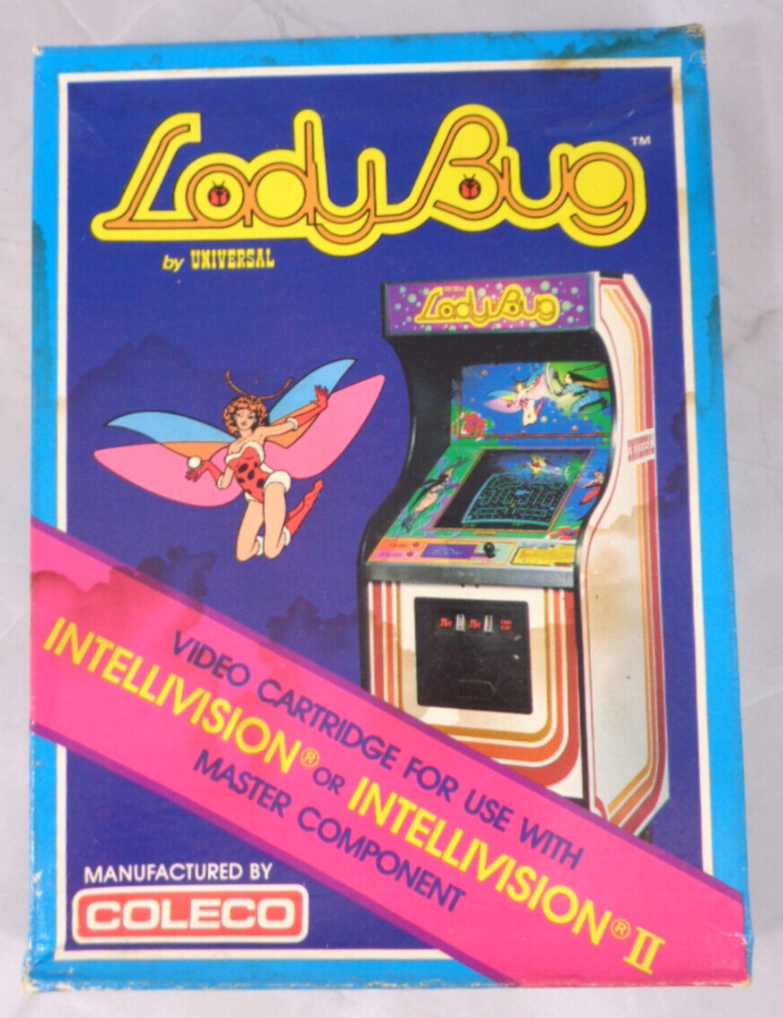 Lady Bug (Intellivision, 1983) by Coleco | eBay