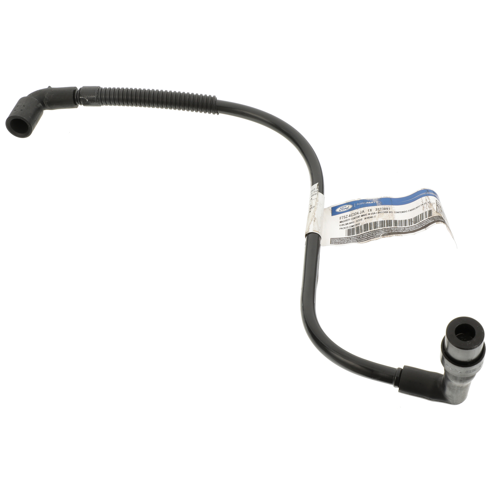 NEW OEM Ford Lincoln 5.4L V8 Crankcase Vent Hose & Connector F75Z*6C324 ...