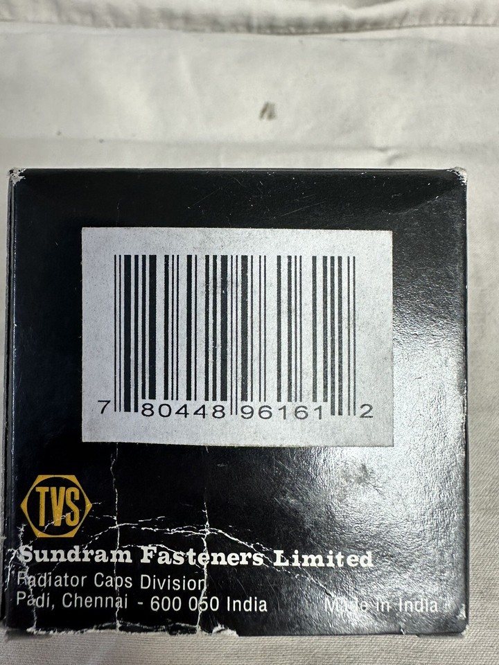* TVS Radiator Cap 16 Lb Pressure 10233 780448961612| eBay