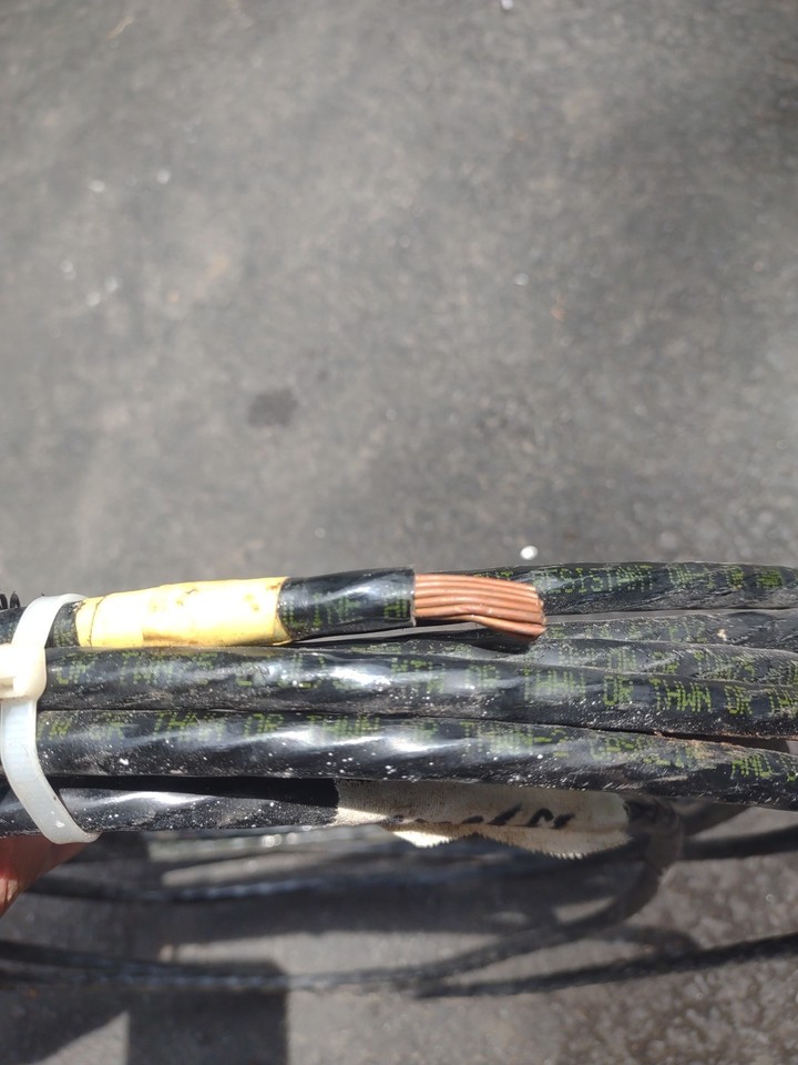 2 Pieces 20' #3 AWG Stranded Copper THHN THWN-2 Gasoline - Oil ...