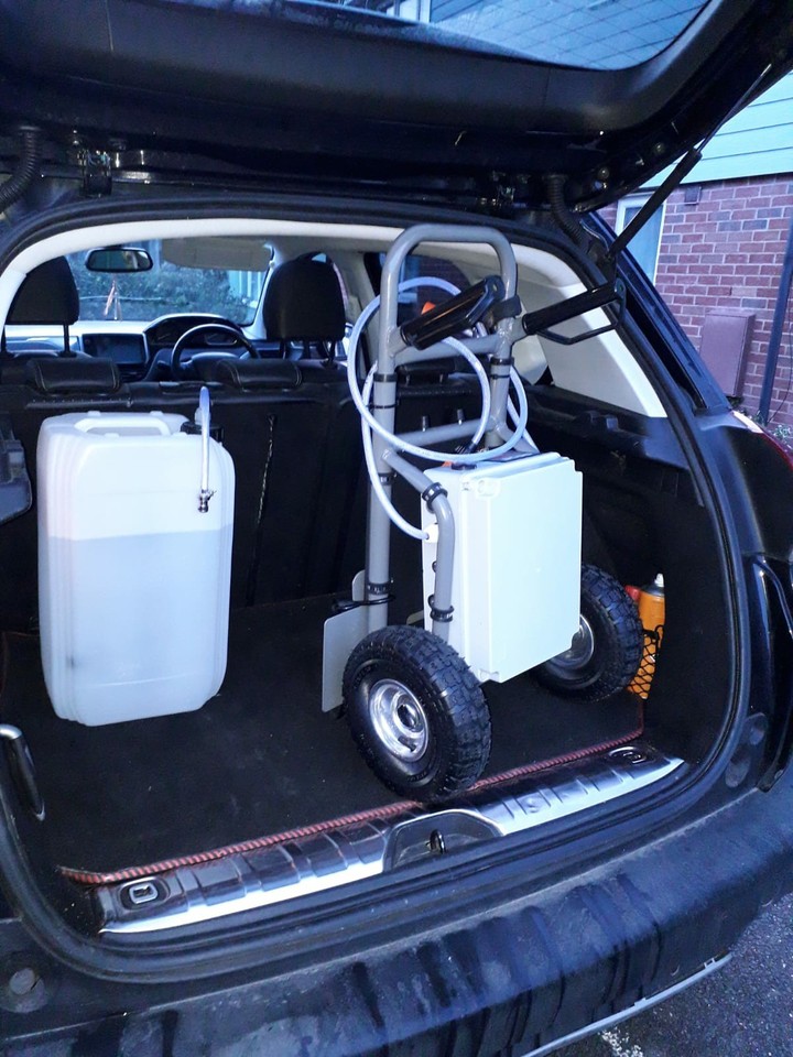 WFP - Basic - Water Fed Pole System - Portable Window Cleaning System ...